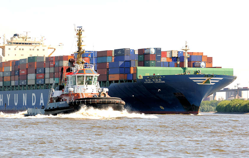 bildarchiv-hamburg.com: Foto „Schlepper Bugsier 9 - Bug des ...