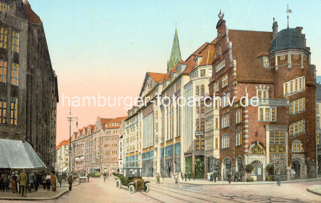 Historische Bilder: Foto „Altes Bild von der Hamburger ...